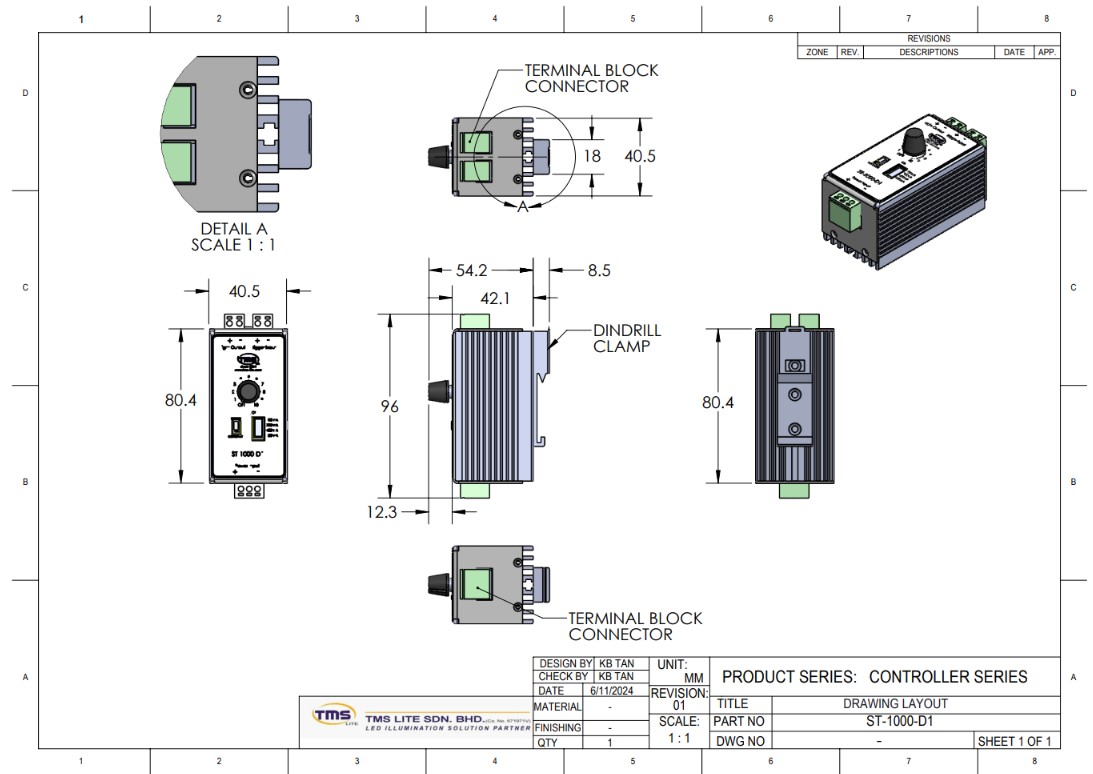 ST-1000-D1 Controller - TMS LITE